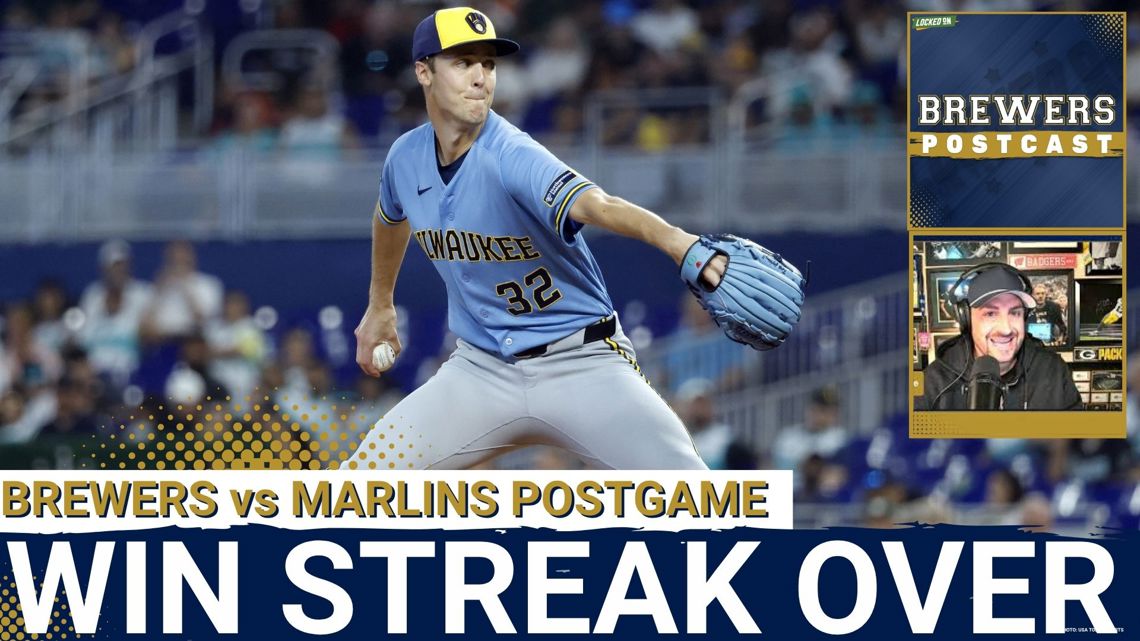 BREWERS POSTCAST: Brewers Streak SNAPPED After Rough Start & Silent ...