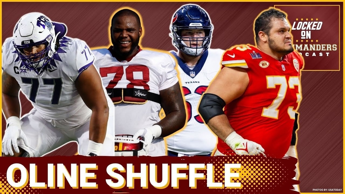 Washington Commanders Offensive Line Shuffling is Smart | Secondary at ...