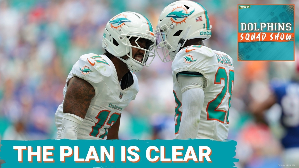 DOLPHINS SQUAD SHOW: Jaylen WADDLE OUT, De'Von ACHANE TO STAY... Are ...