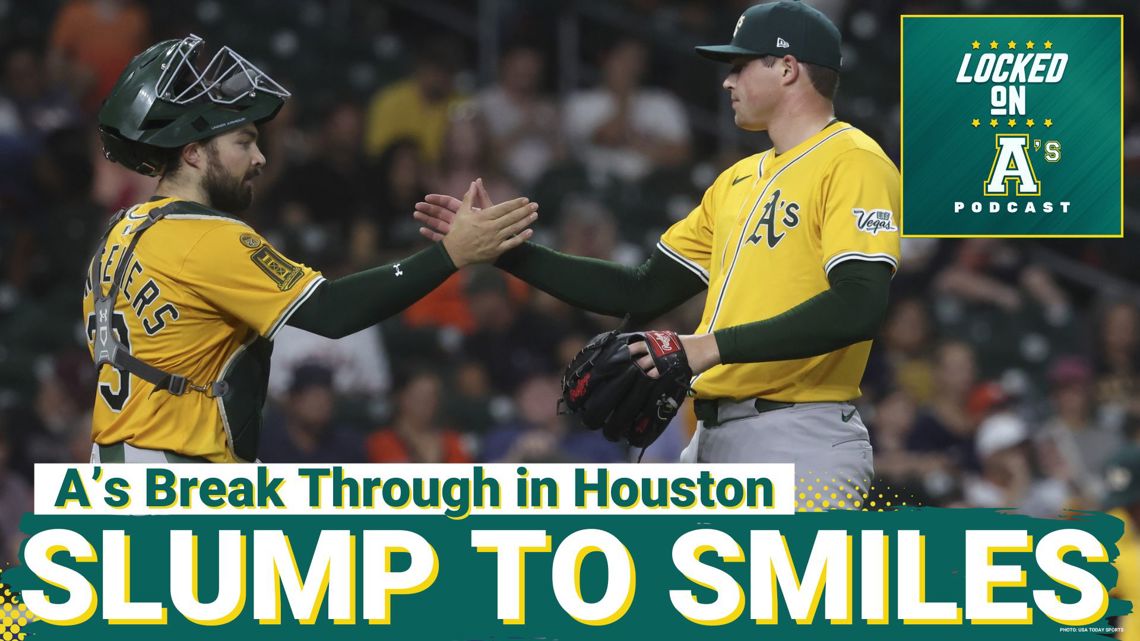 From Slump to Smiles: A’s Break Through in Houston | wusa9.com