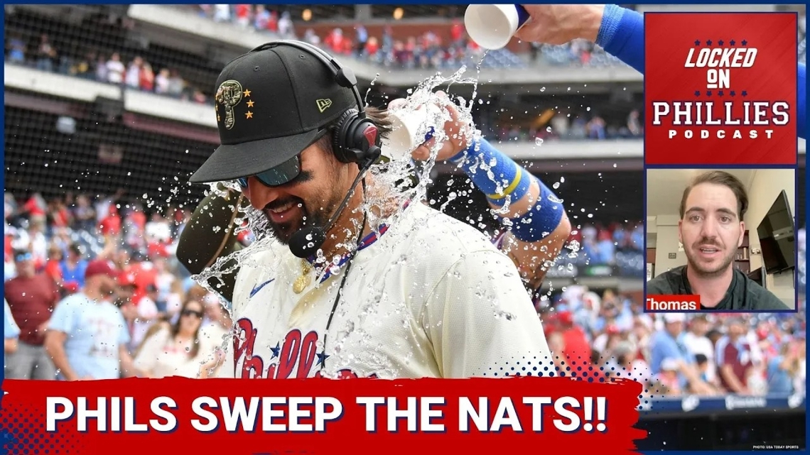 The Philadelphia Phillies Sweep The Washington Nationals To Move To 20 ...