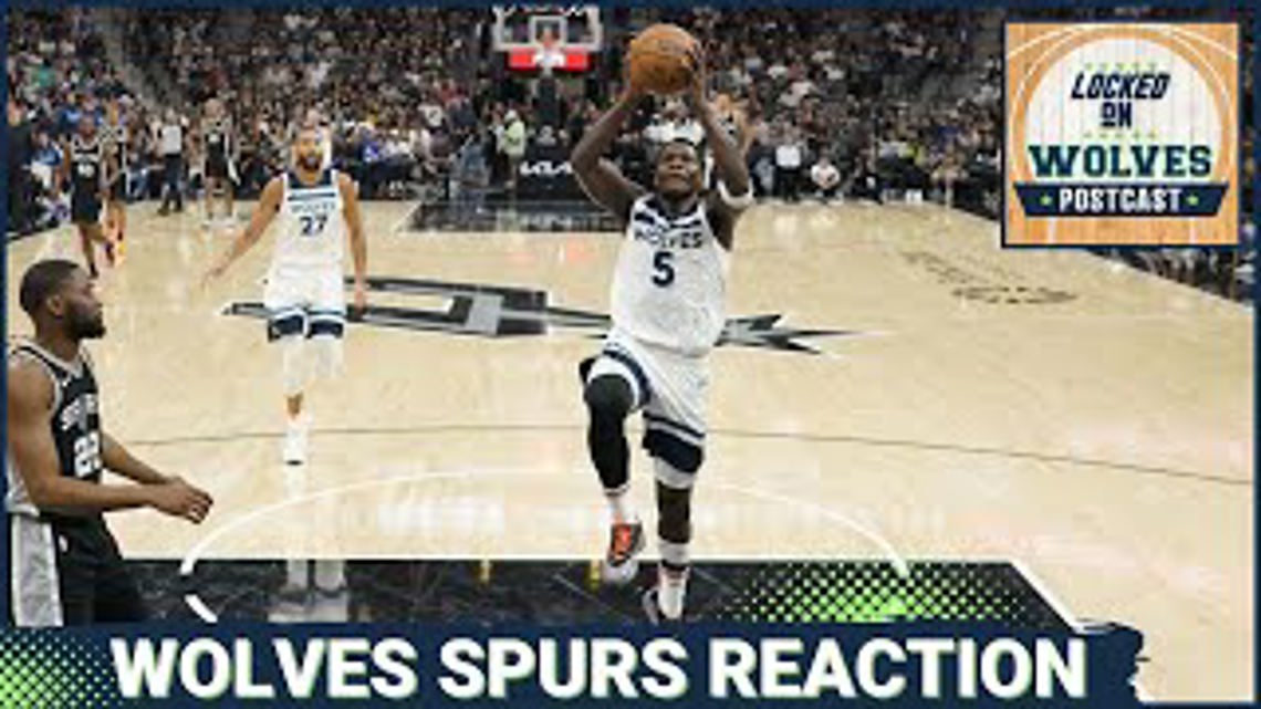 Locked On Wolves POSTCAST: T-Wolves Hold On vs. Spurs Behind Strong ...