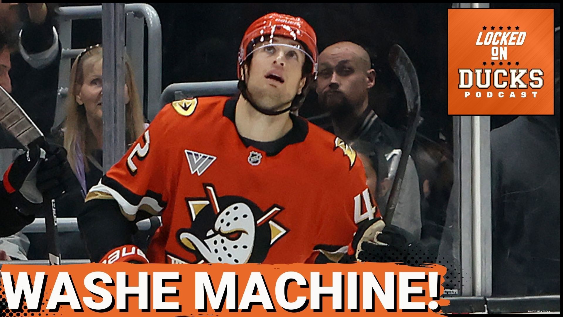 WASHE MACHINE: Anaheim Ducks Celebrate as Tim Washe SCORES First NHL ...