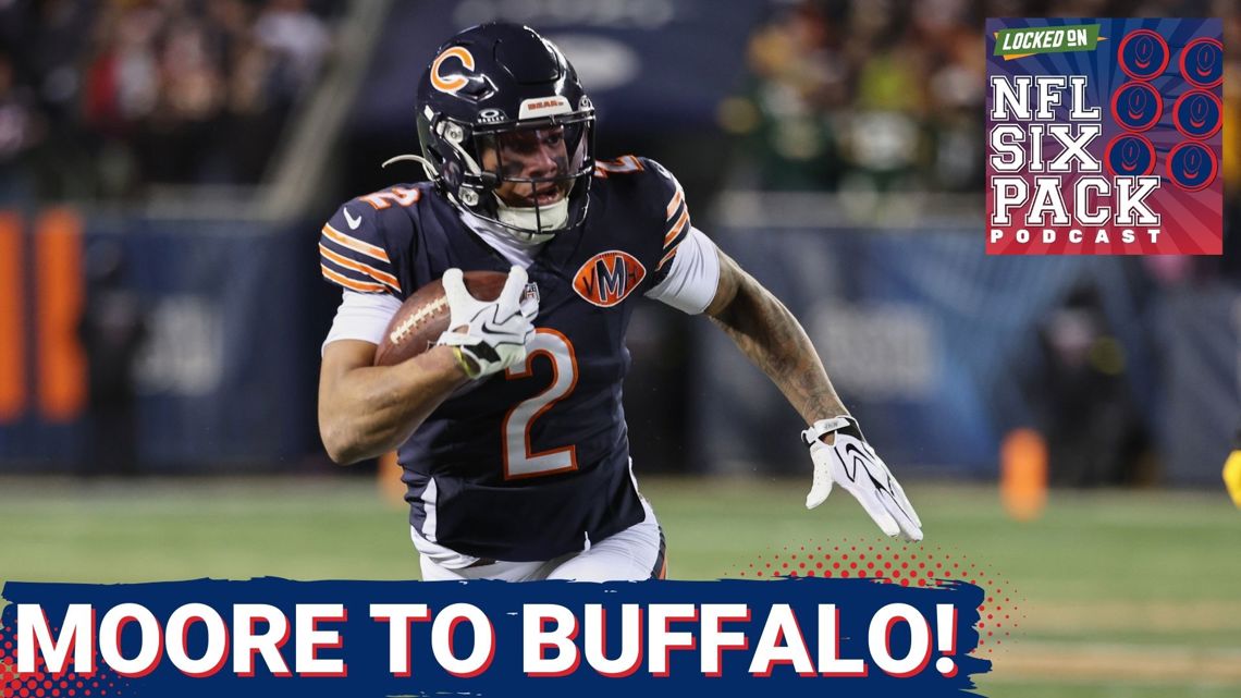 Josh Allen's NEW No. 1: Bills Land DJ Moore in Trade with Chicago Bears ...
