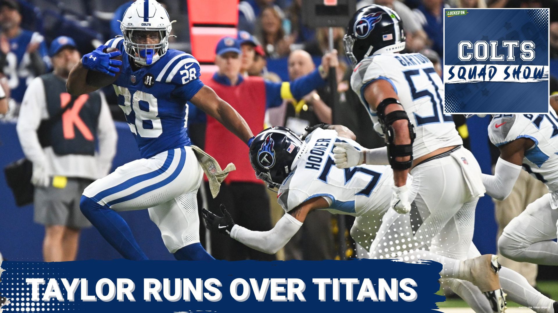 COLTS SQUAD SHOW: Jonathan Taylor RUNS OVER Titans | Colts Shake Off ...