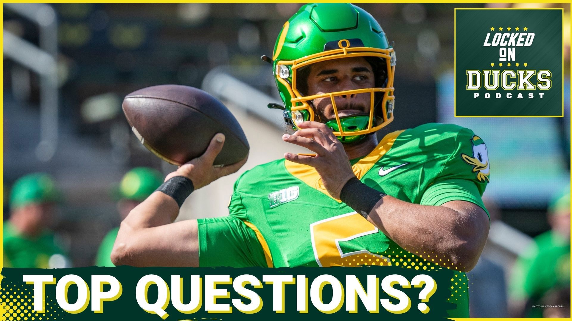 BIG CONCERN? Oregon's Dante Moore among TOP questions for Dan Lanning's ...