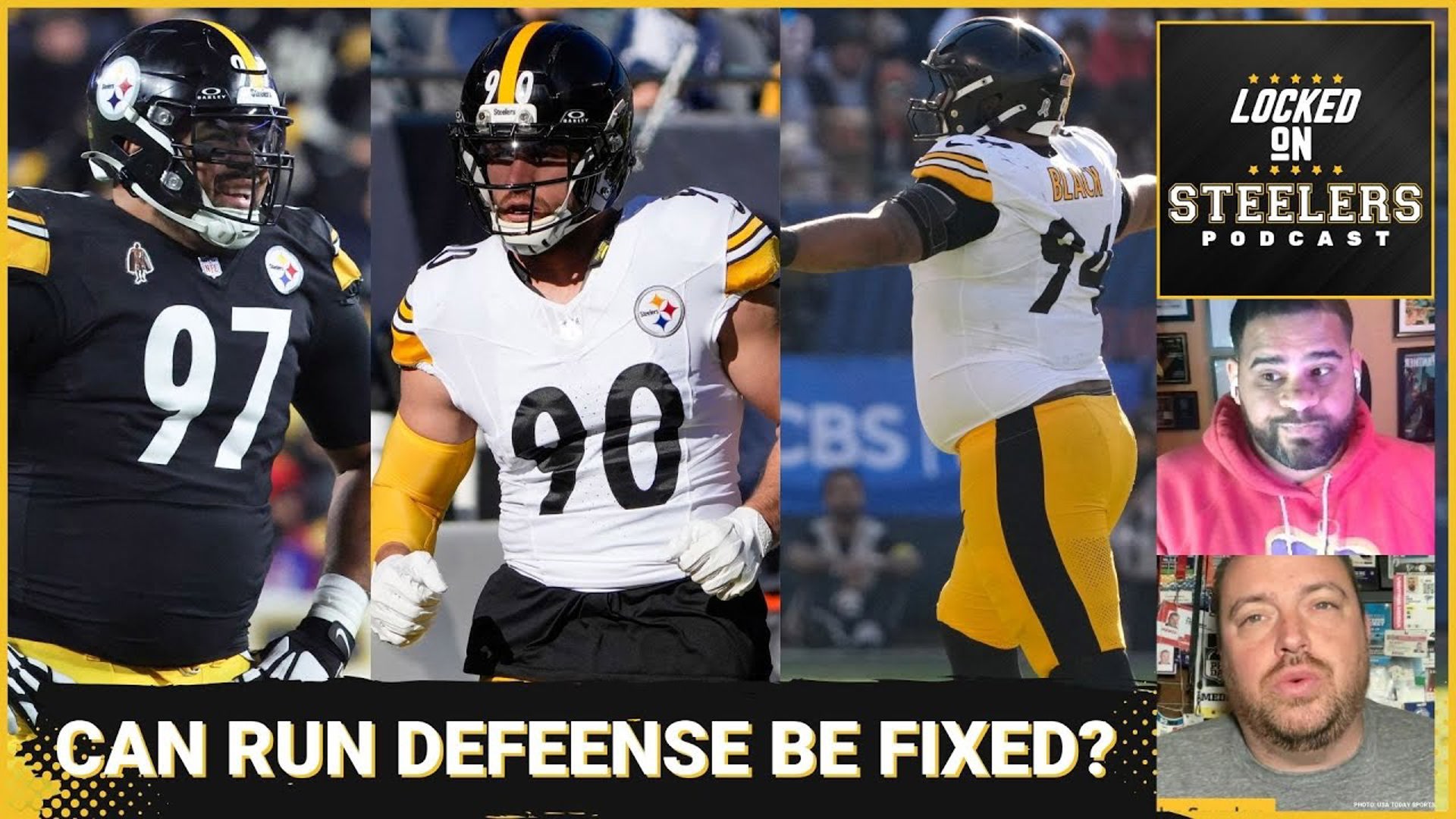 Steelers' Run Defense Problems Around T.J. Watt, Keeanu Benton Fixable ...
