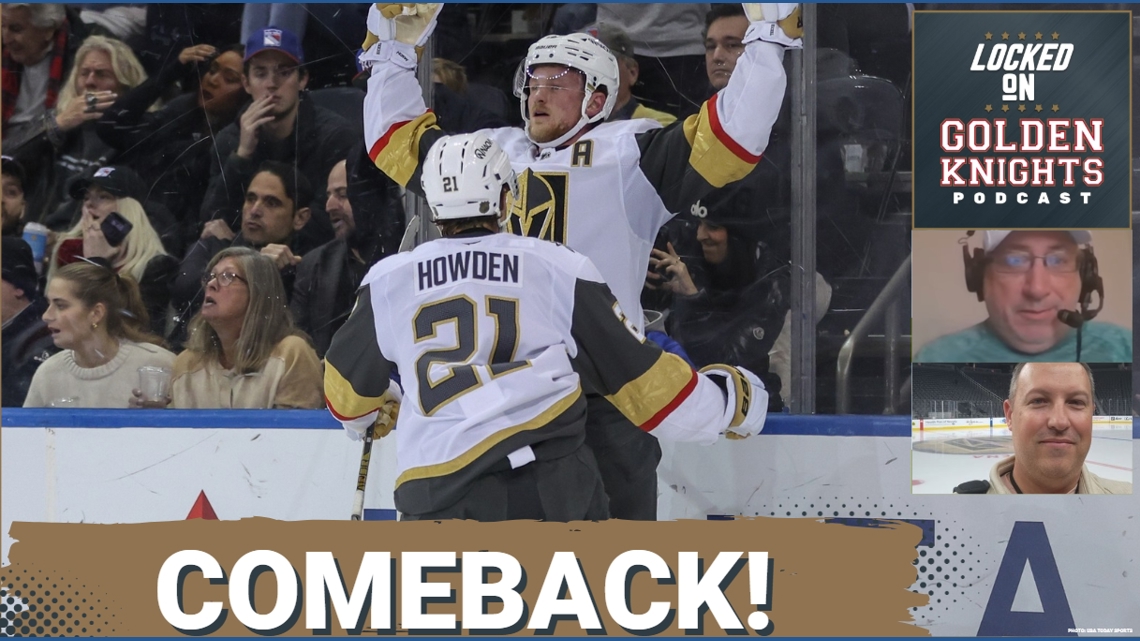 COMEBACK: Jack Eichel DELIVERS For Golden Knights, Carter Hart SHINES ...