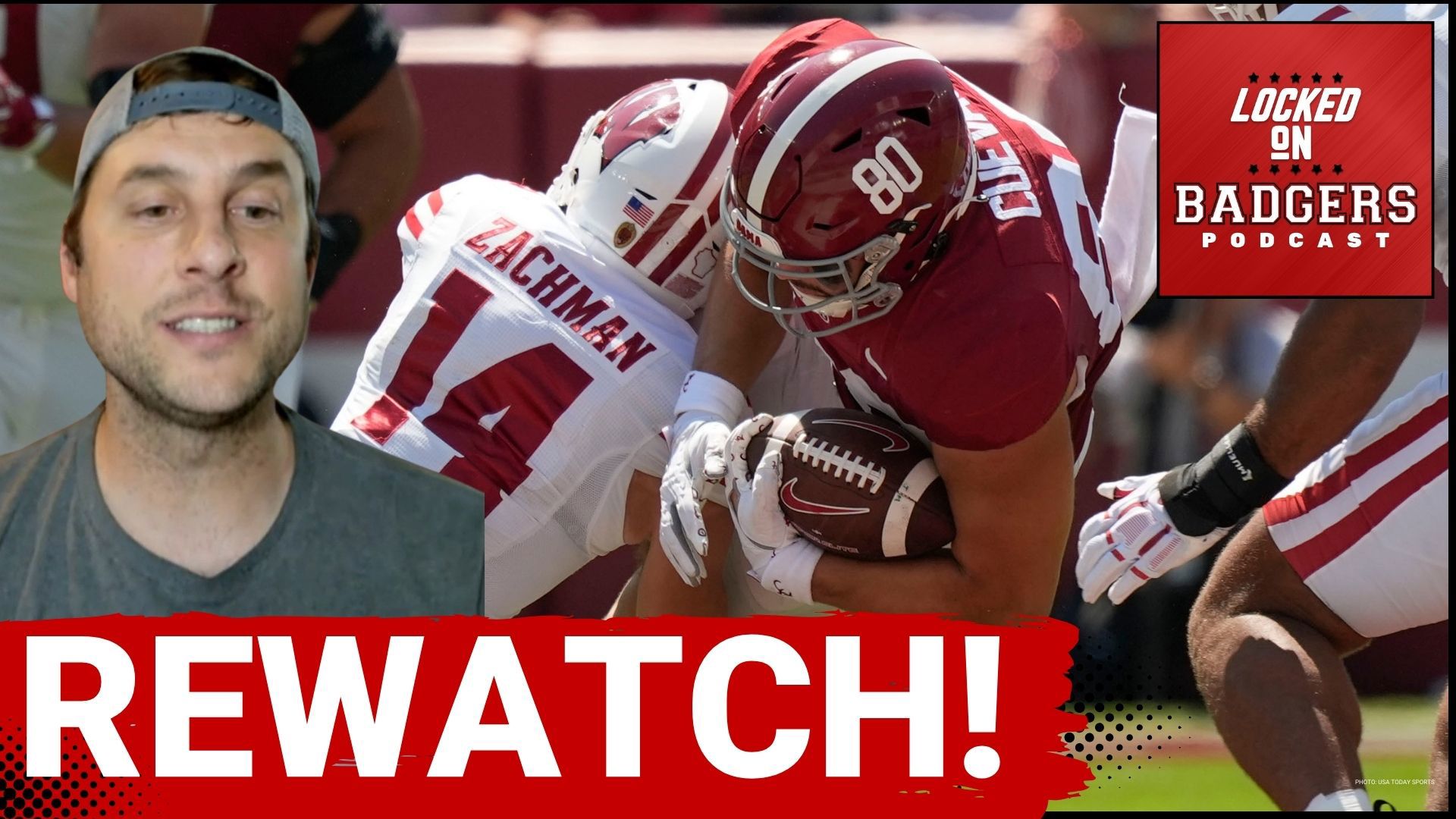 REWATCH: Badgers' Offensive Line STRUGGLES Against Alabama | Can ...