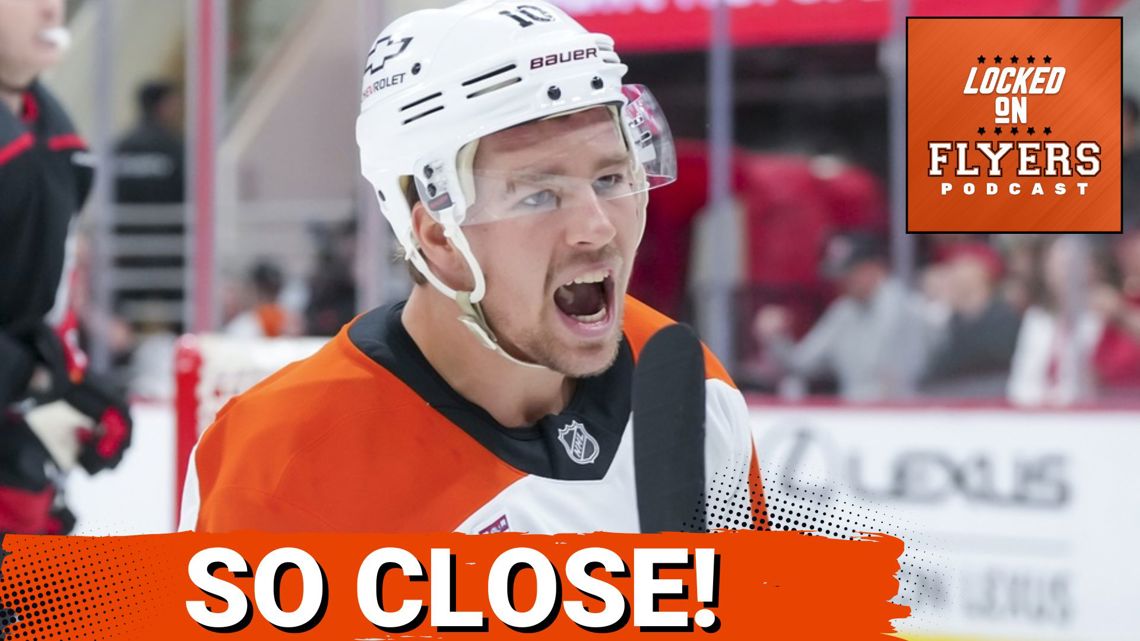 HEARTBREAK for the Philadelphia Flyers vs Carolina as the Cates line ...