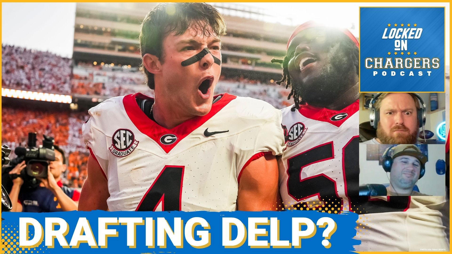 DRAFT BUZZ: Chargers Meet with Georgia's Oscar Delp but Should NOT Use ...