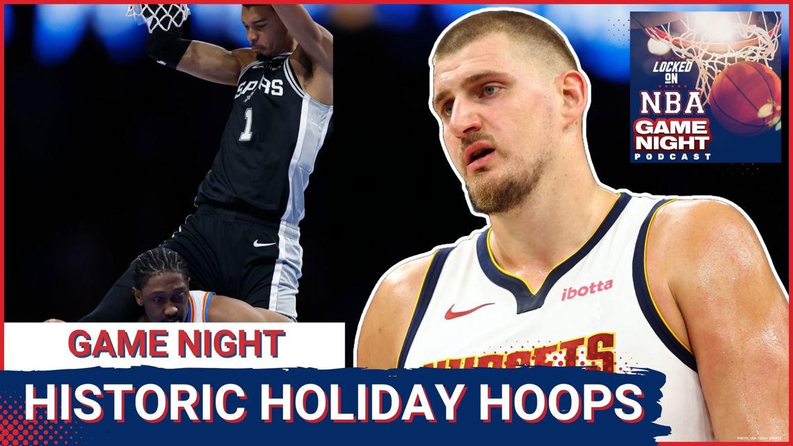 HISTORIC Christmas Day Slate | Jokic GOES OFF | Wemby and Spurs Keep ...