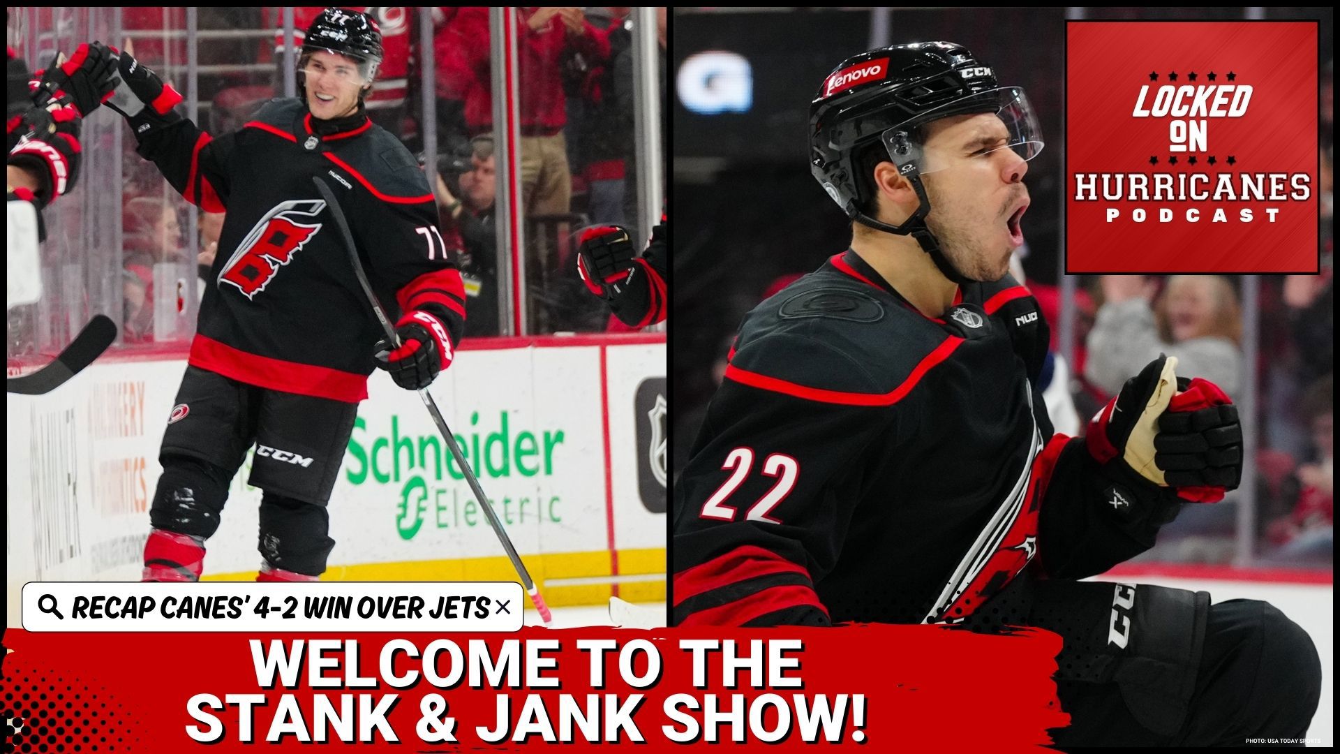 Jankowski & Stankoven Shine in Canes Debut Winning 4-2 Over Jets | wusa9.com