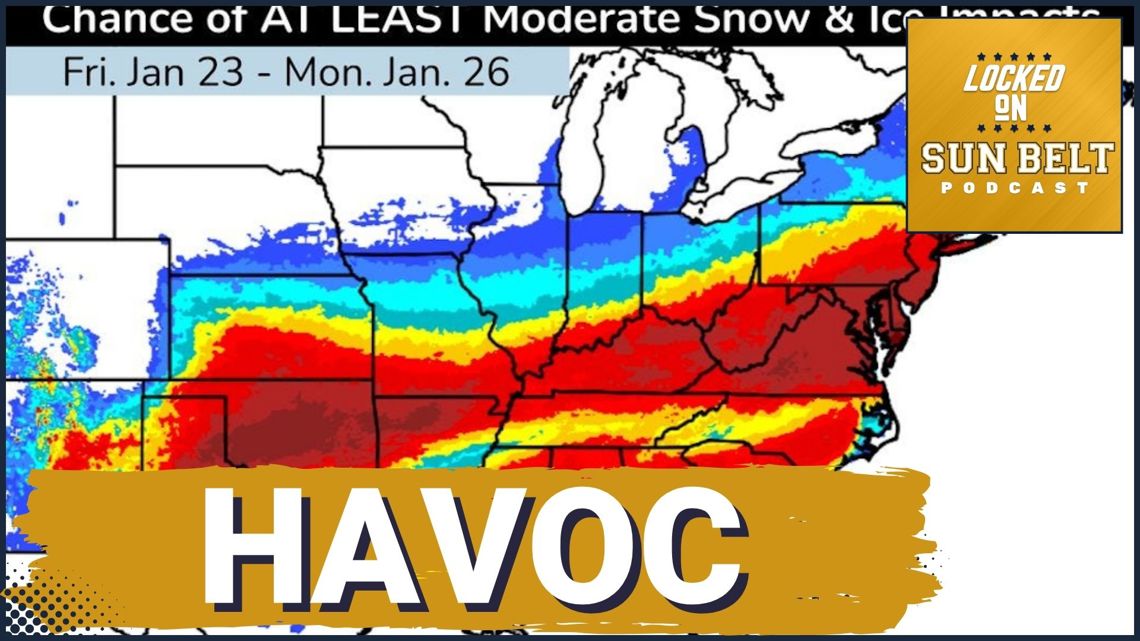 WREAKING HAVOC: Sun Belt SCHEDULE Upended, Cajuns & ODU Postponed ...