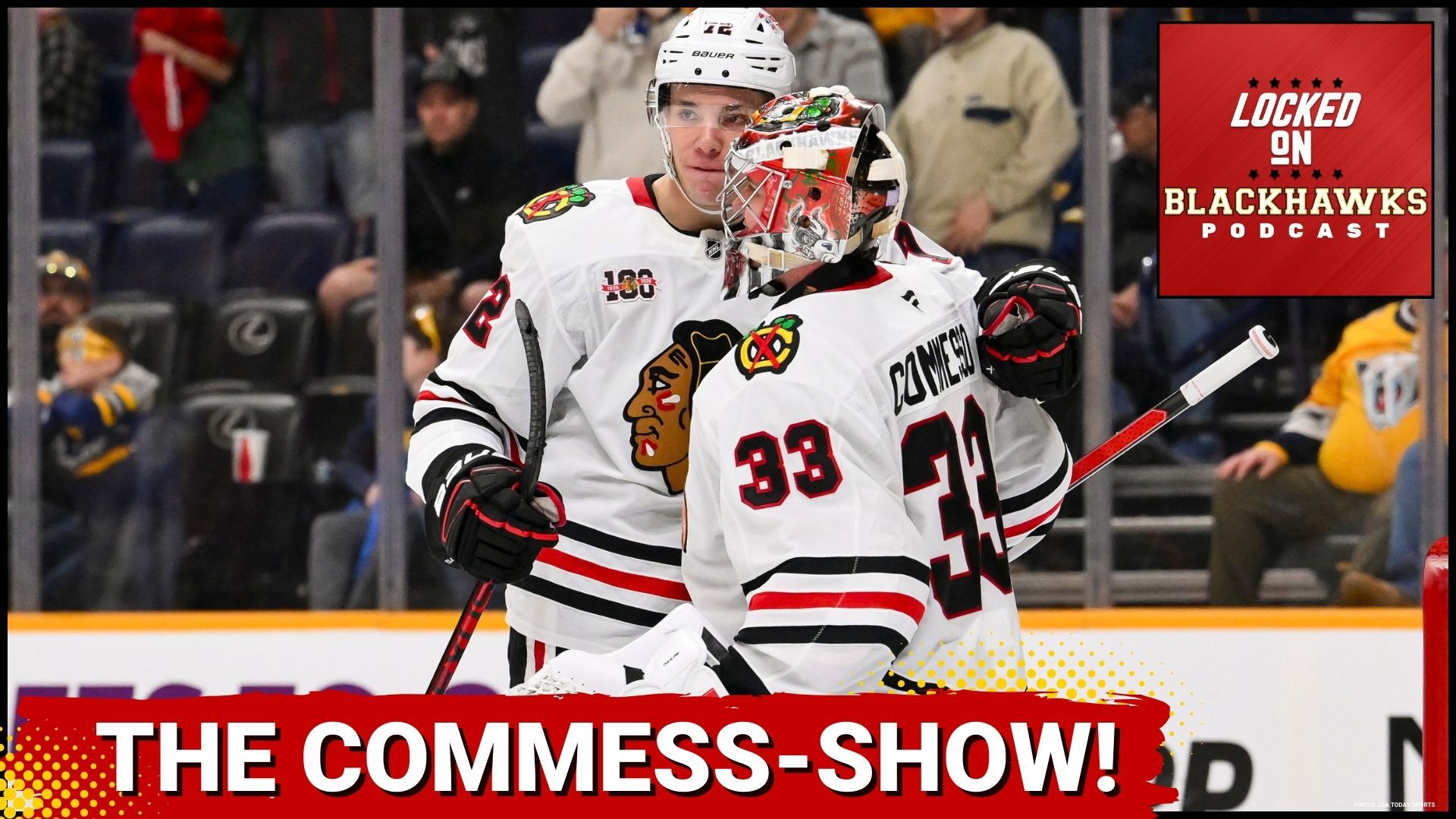 Drew Commesso's Records First NHL Shutout | Chicago Blackhawks 5-1-0 in ...