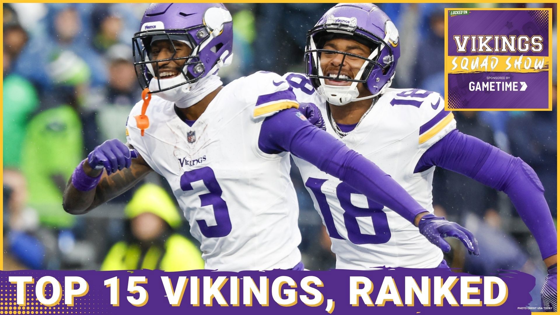 VIKINGS SQUAD SHOW: We Rank The TOP 15 Minnesota Vikings! | wusa9.com