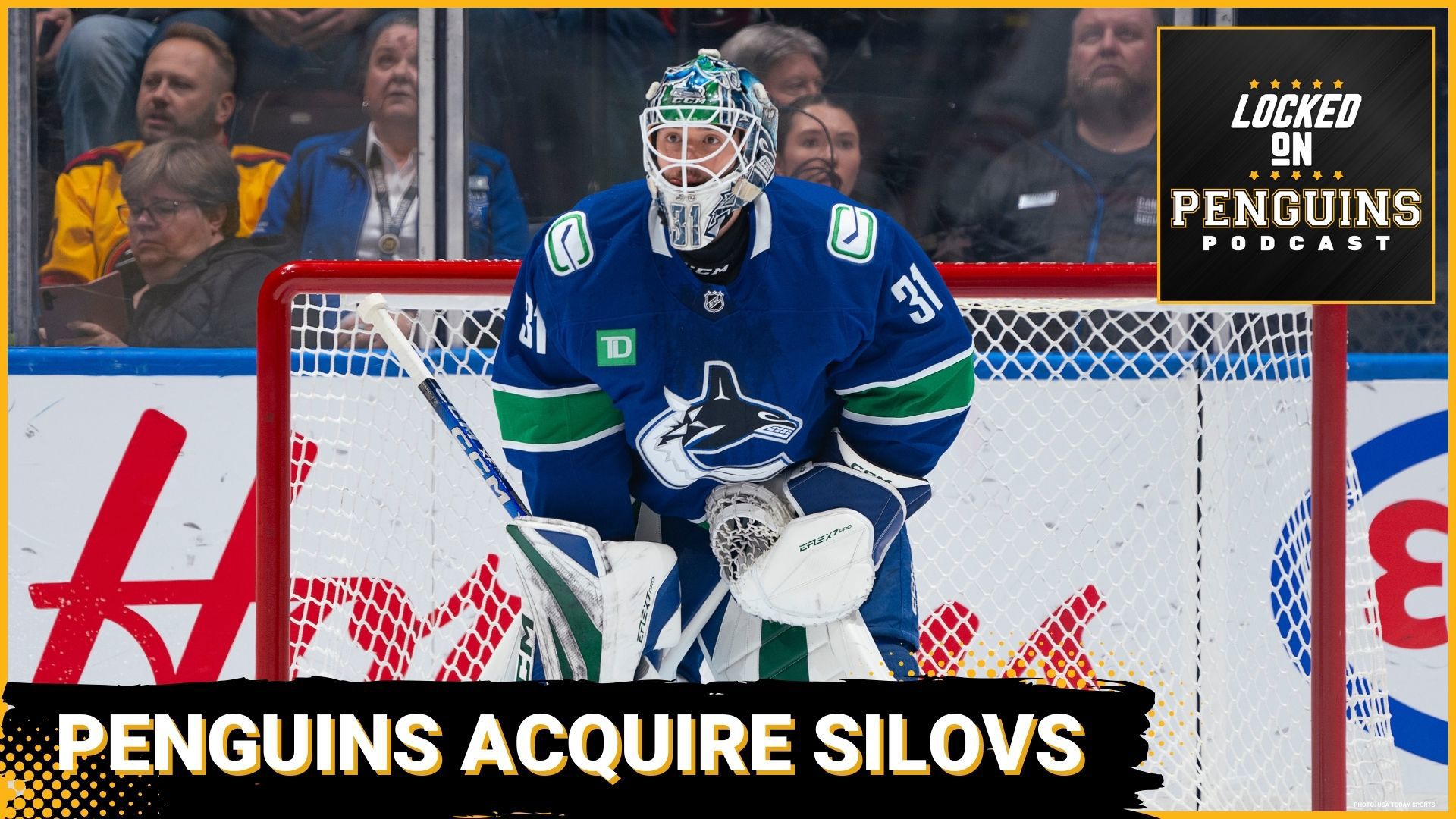 BREAKING: Penguins acquire goalie Arturs Silovs from Vancouver! | wusa9.com