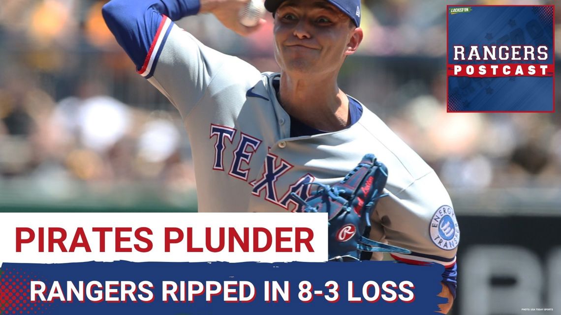 The Rangers were ripped by the Pirates in the finale in Pittsburgh ...