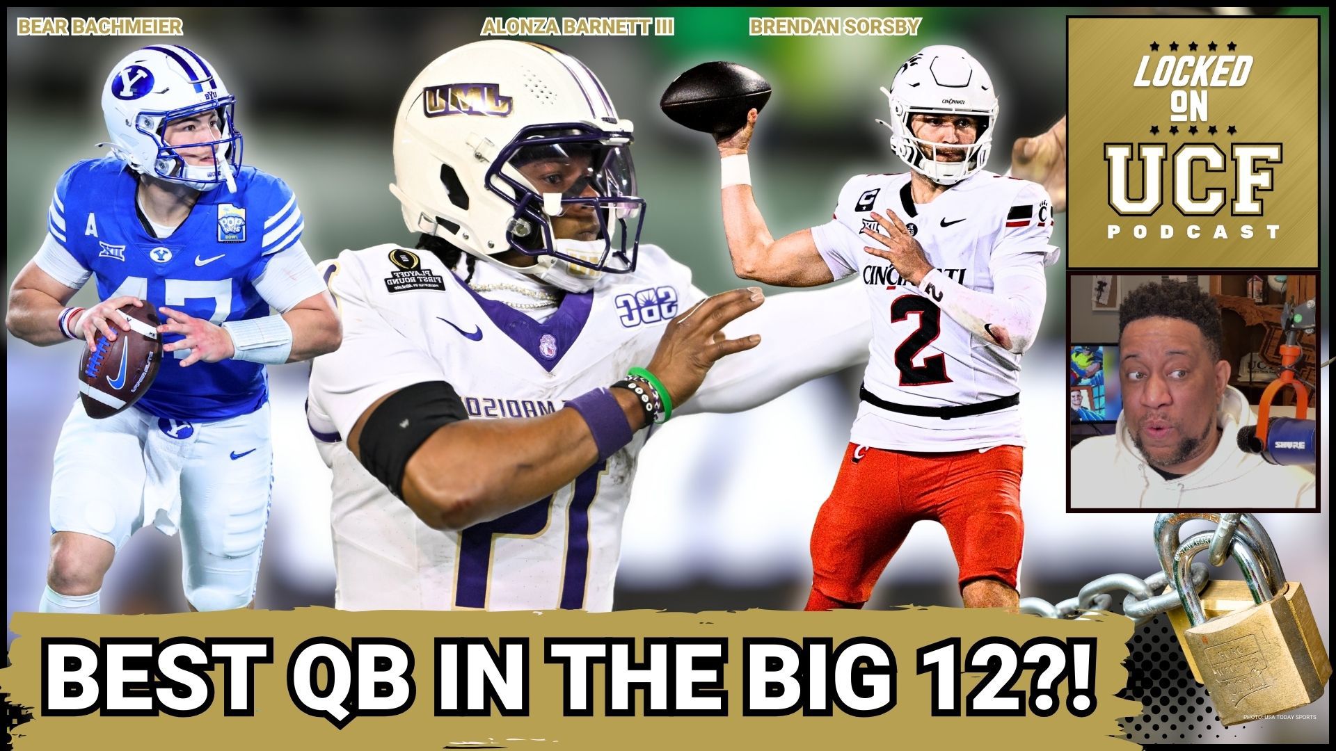 Could Alonza Barnett Be A top 5 BIG 12 QB | UCF Podcast | wusa9.com