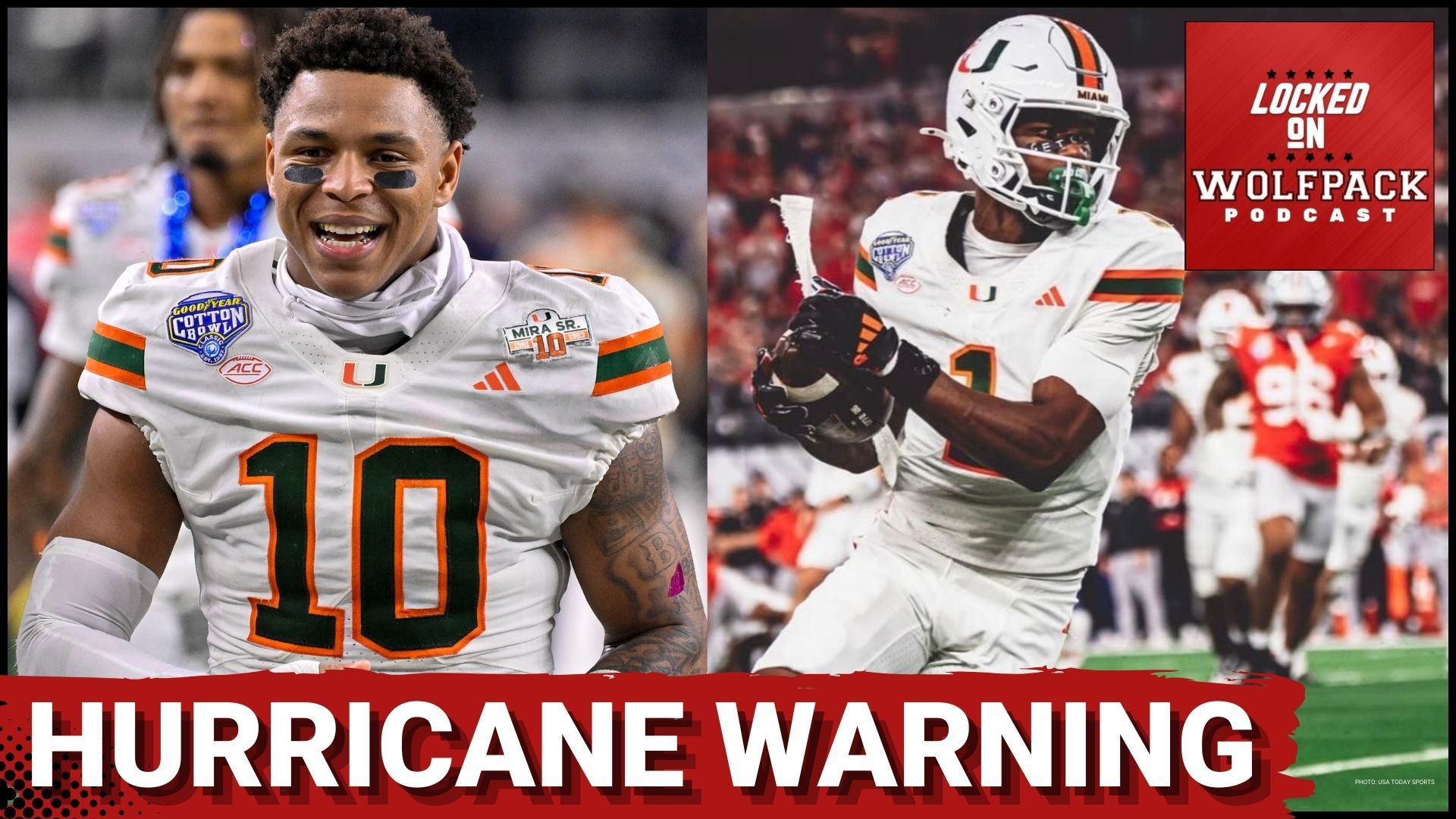 Hurricane WARNING: NC State Football SNAGS Popo Aguirre & JoJo Trader ...