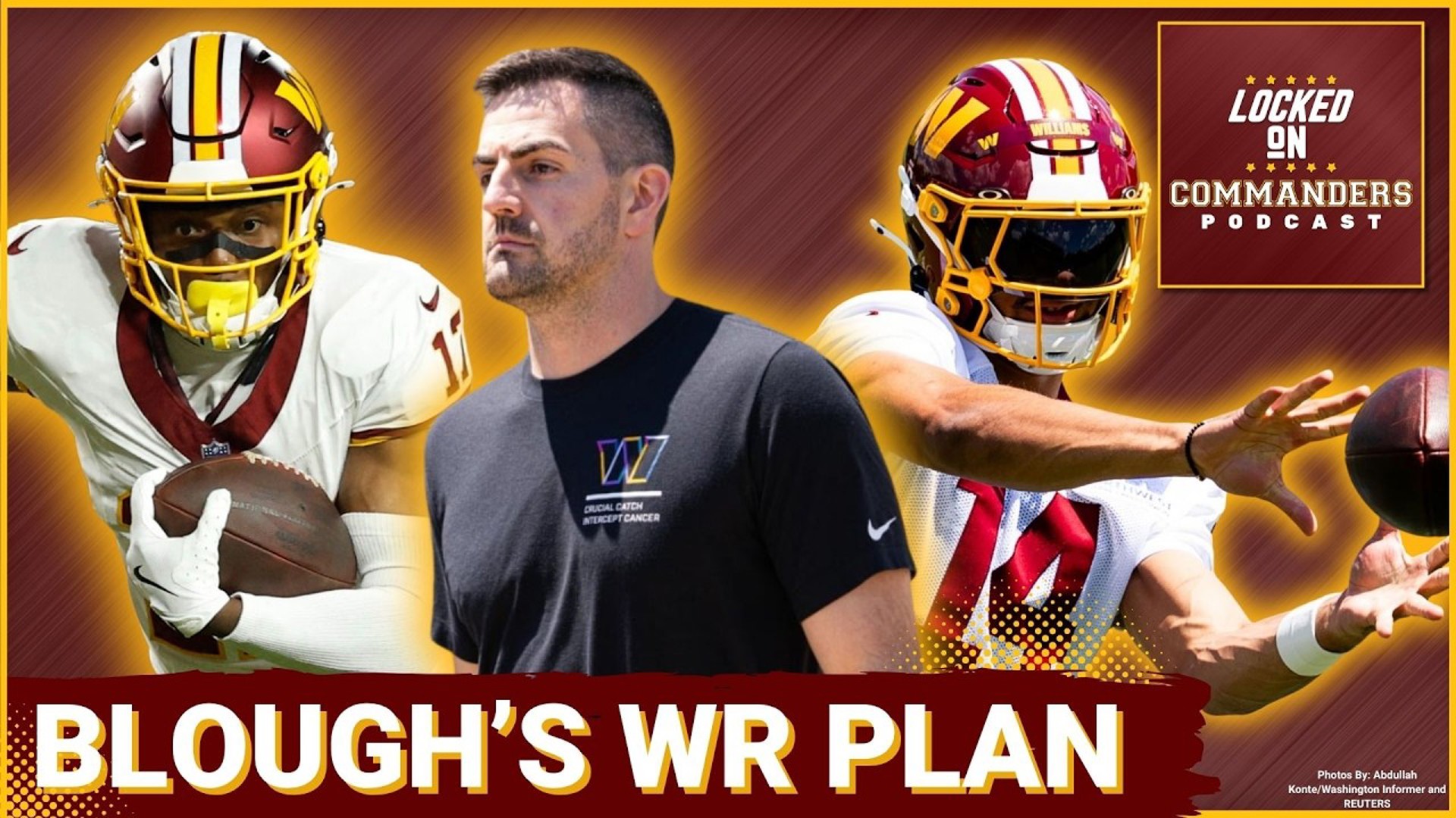 David Blough breaks down the design of the Commanders' new offense ...