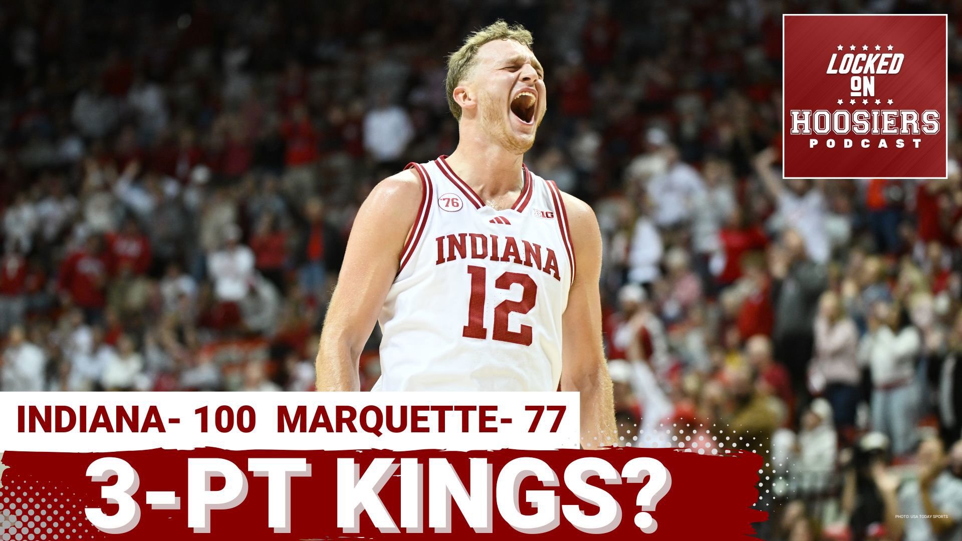 REACTION Indiana Basketball DESTROYS Marquette in Chicago | Best 3-pt ...