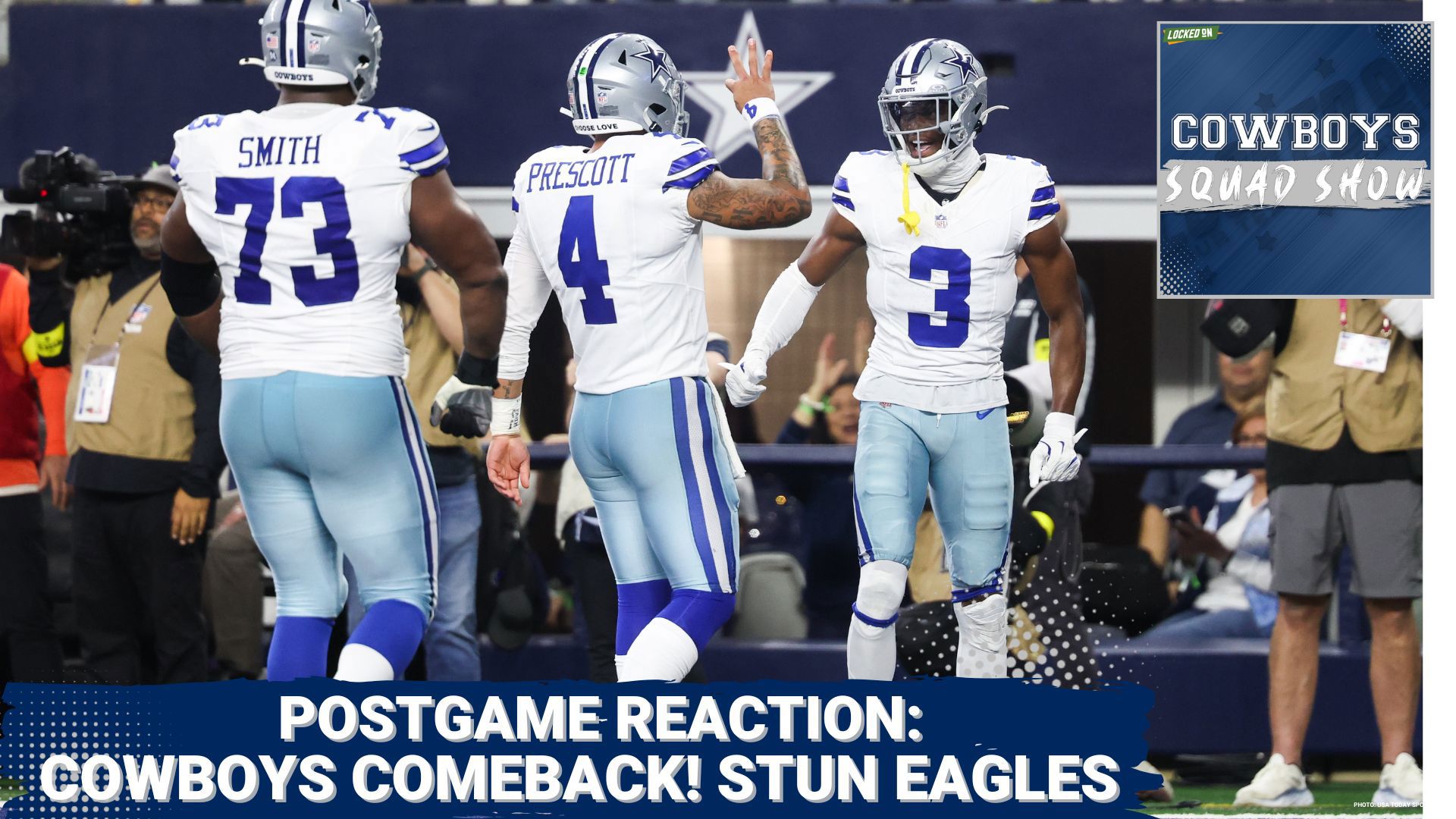 COWBOYS SQUAD SHOW: POST-GAME reaction after the Cowboys comeback win ...