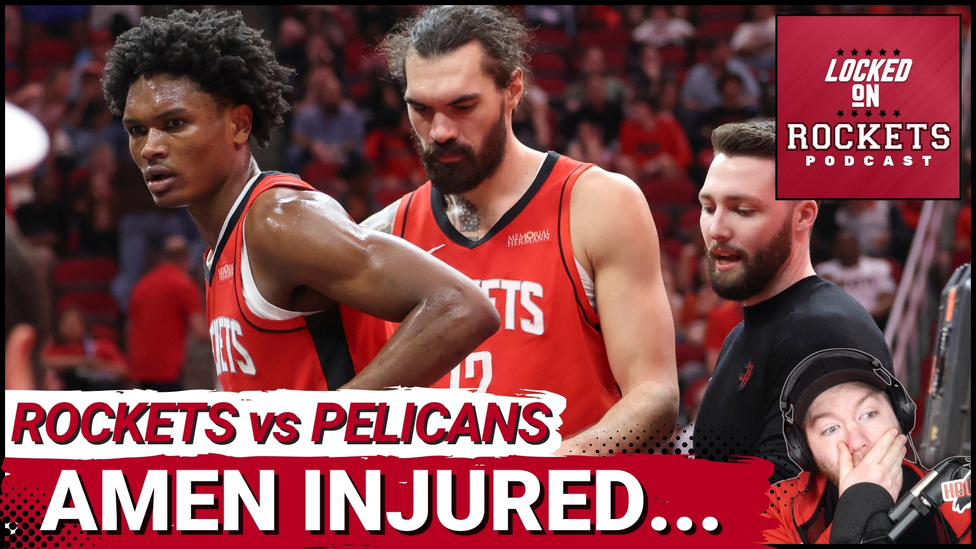 Amen Thompson INJURED In Houston Rockets Blowout Win Vs Pelicans... Who ...
