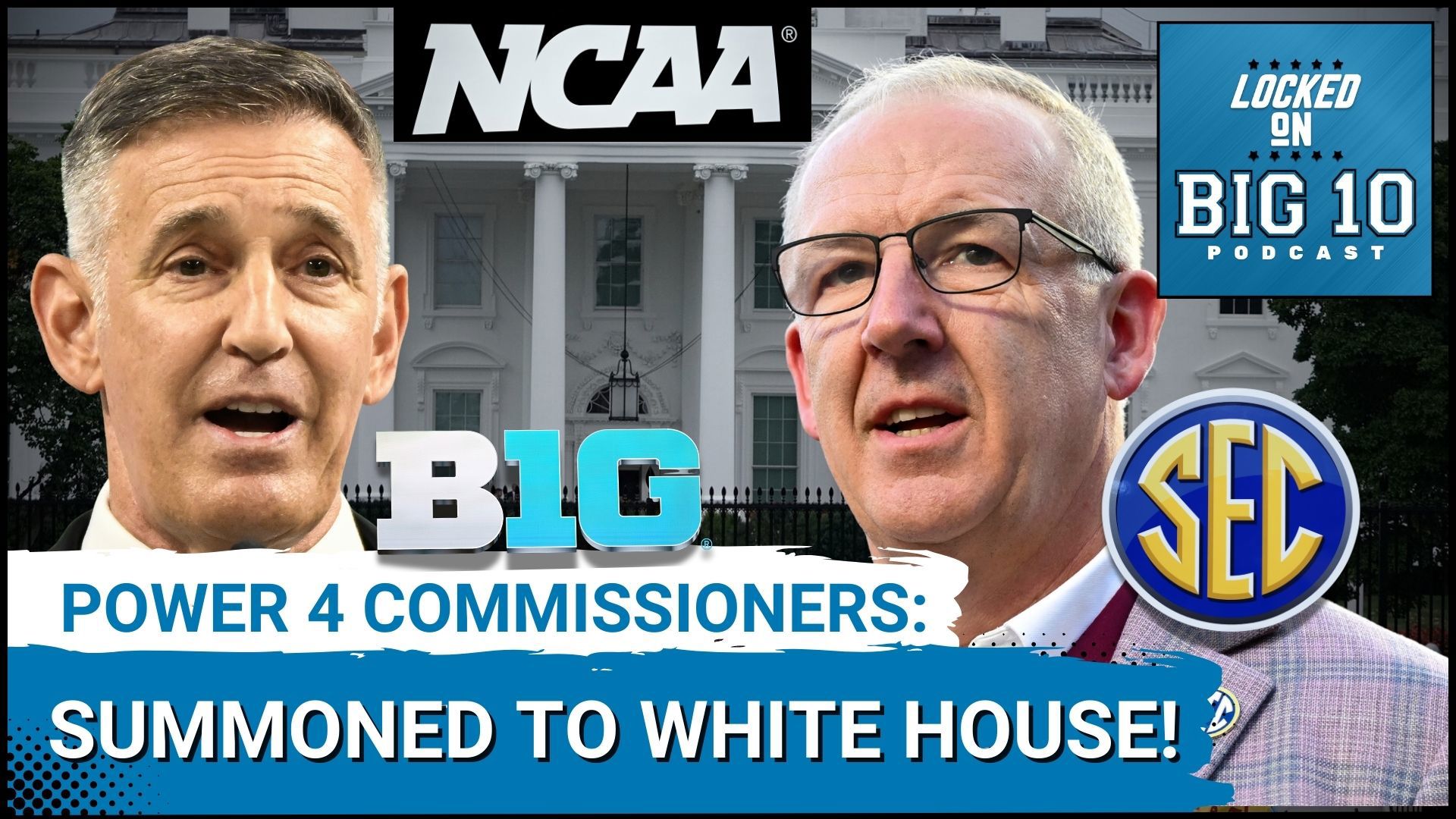 EMERGENCY MEETING: President Trump SUMMONS Power 4 COMMISSIONERS to FIX ...