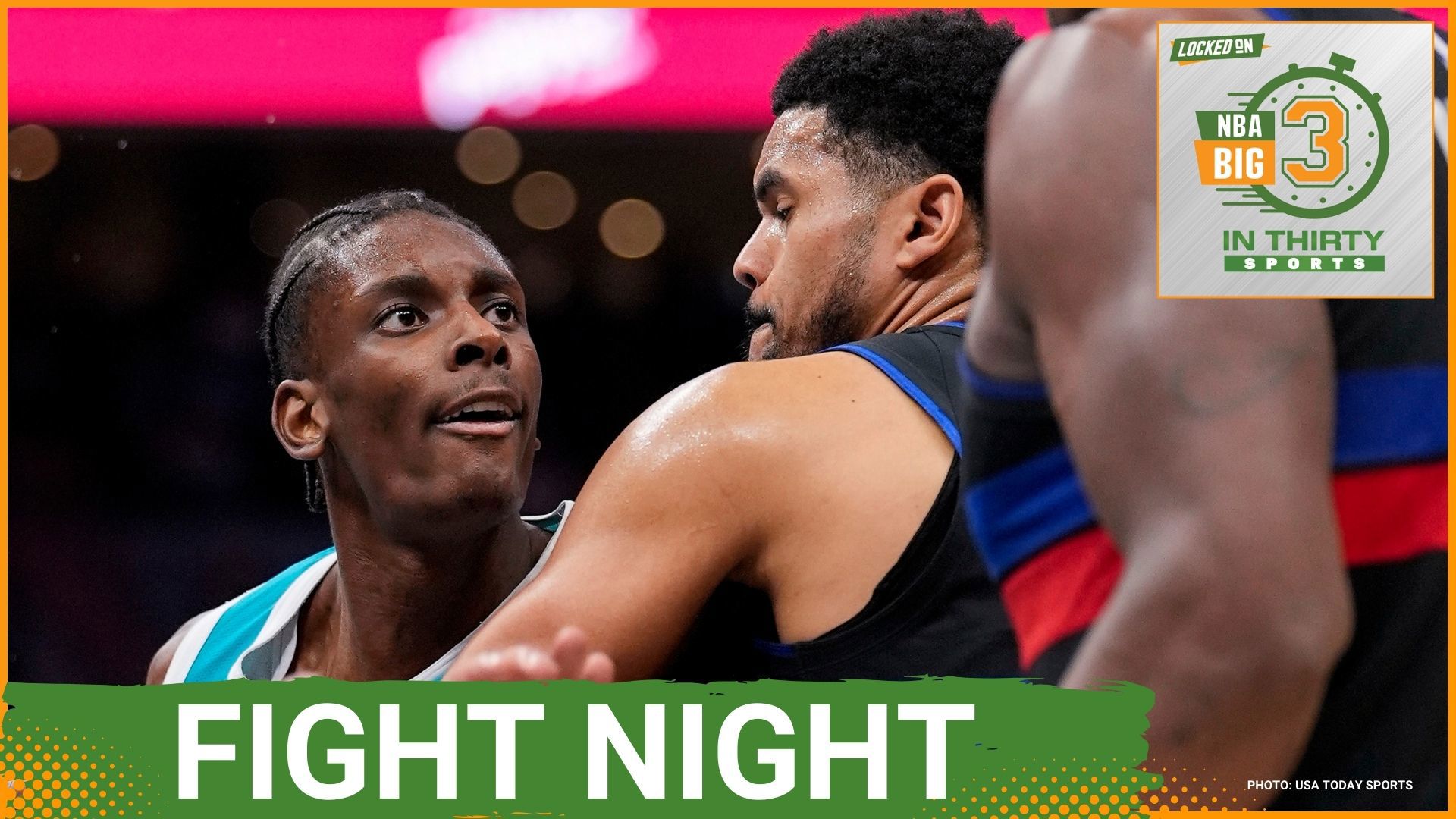 Hornets And Pistons BRAWL In Charlotte | The Big 3 in 30 NBA | wusa9.com