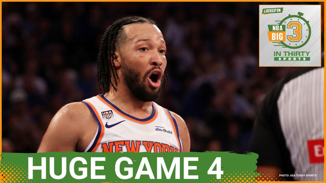 Knicks And Spurs Play PIVOTAL GAME 4 Tonight In MSG | The Big 3 in 30 ...