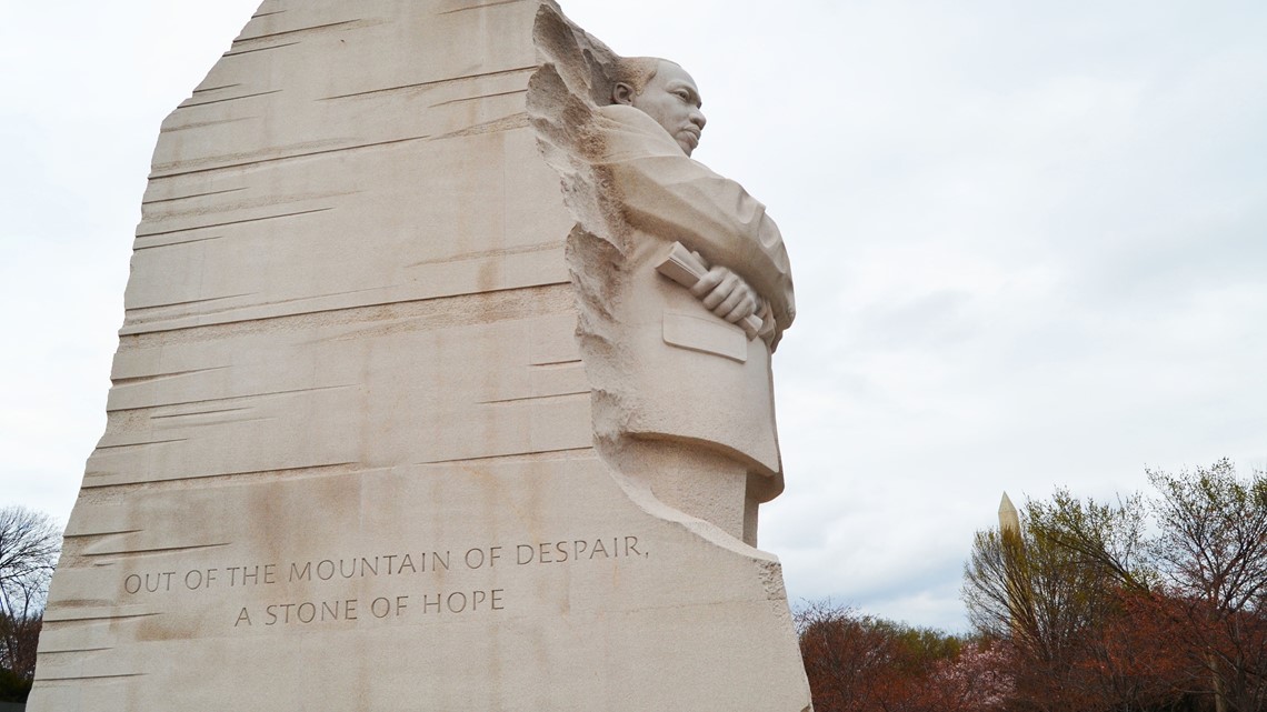 'Out of a mountain of despair, a stone of hope' | MLK Memorial brings ...