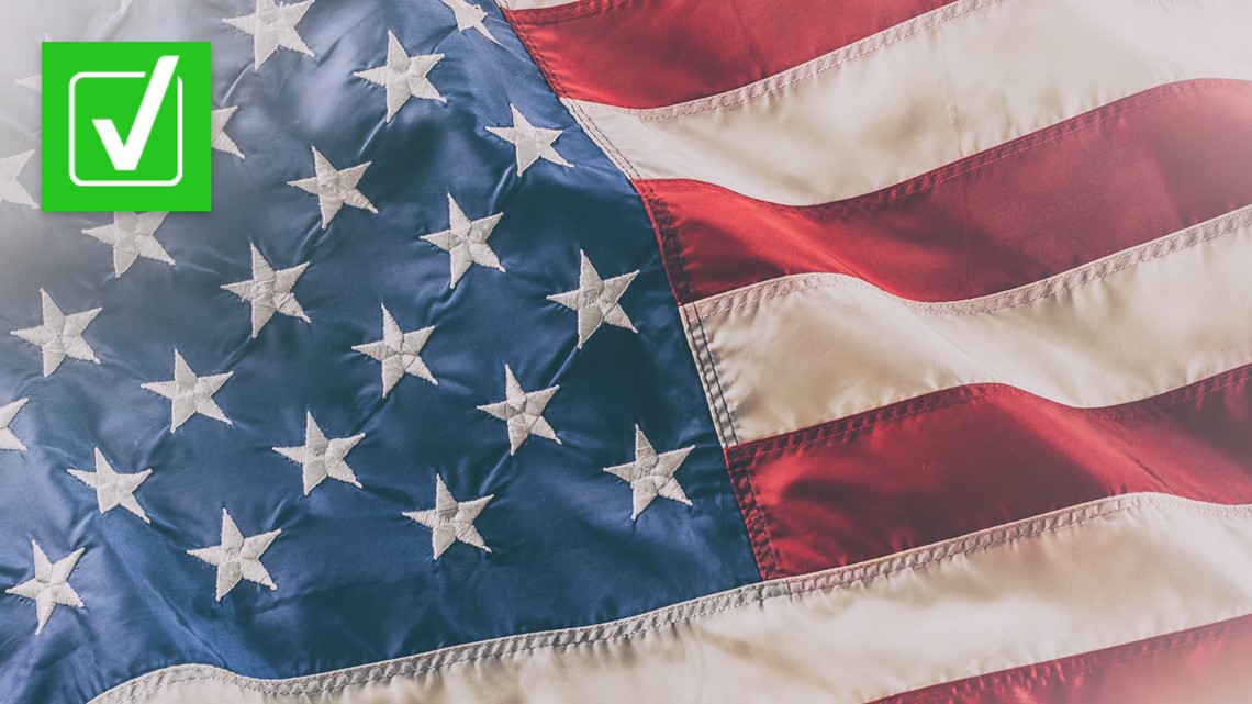 No rule against washing American flag in flag code | wusa9.com