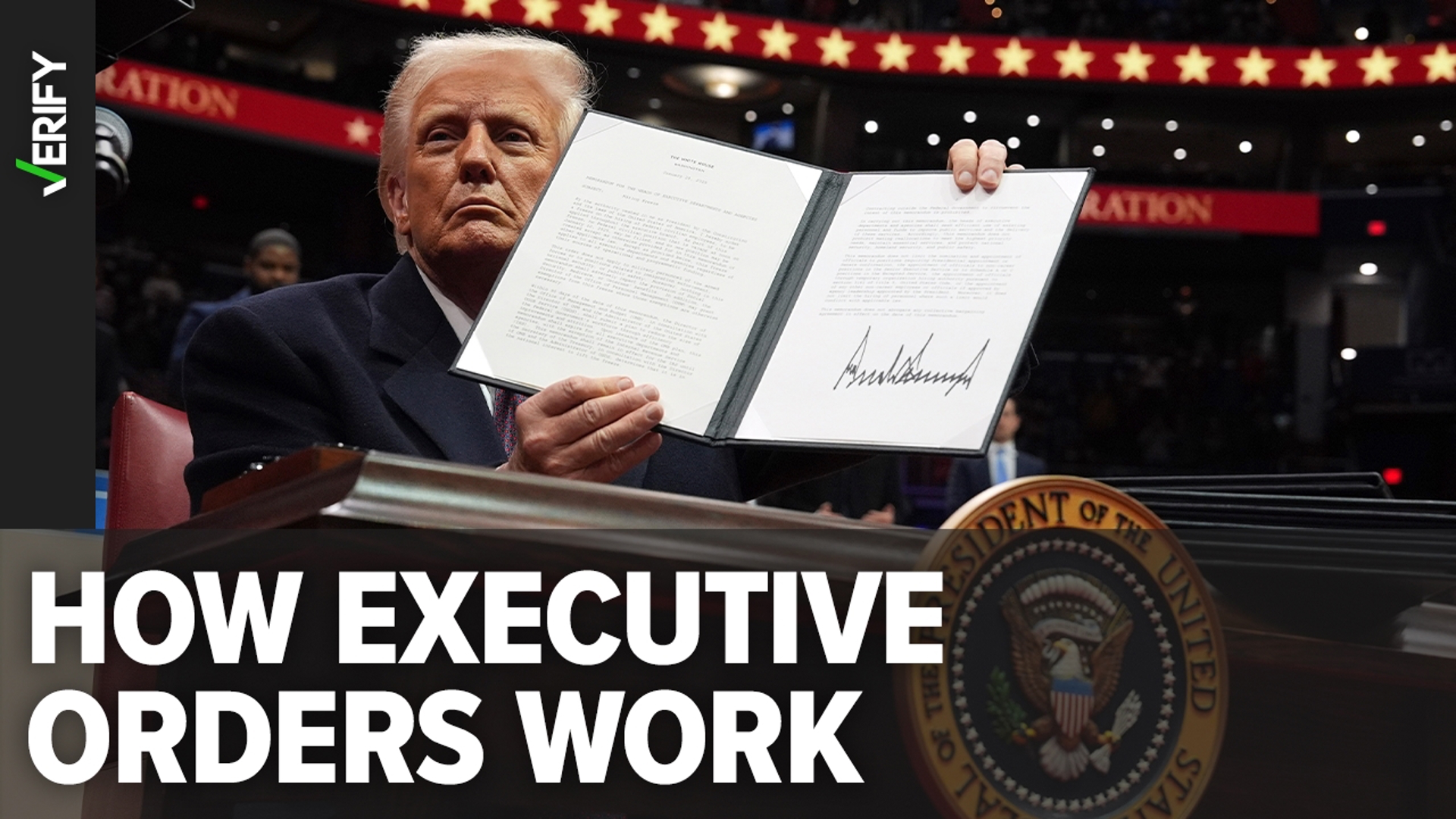 Trump signs executive orders aimed at military on Hegseth's first day ...