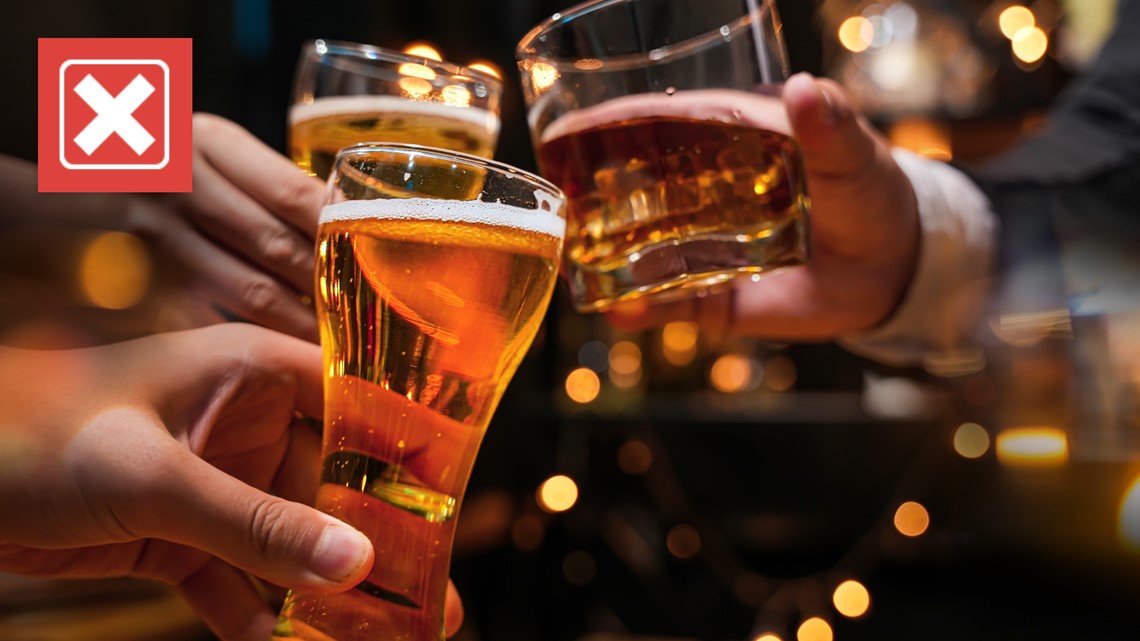 2 beers a week guidance not currently in effect | wusa9.com