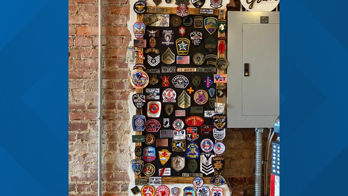 Kannapolis coffeeshop shares patches, stories of veterans | wusa9.com