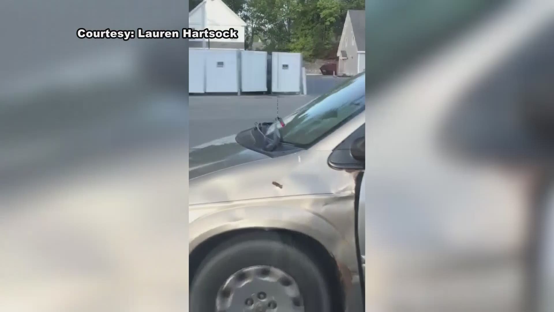 Distracted driver with unrestrained toddler caught on camera | wusa9.com
