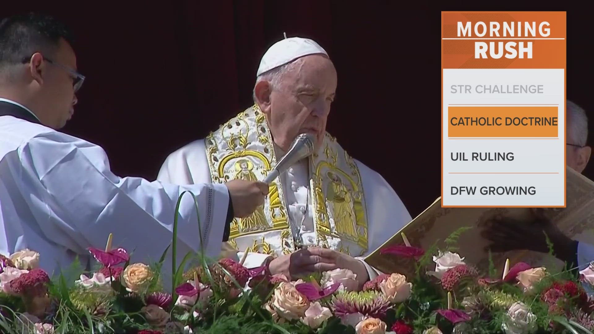 Pope Francis says trans Catholics can be baptized | wusa9.com