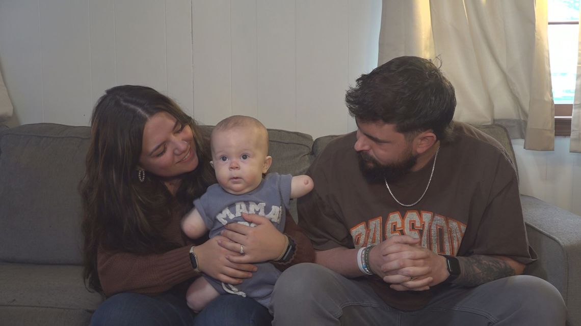 North Carolina baby born without arms or legs is defying the odds ...