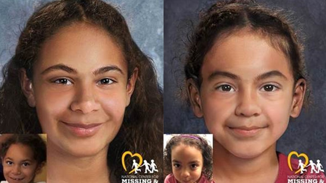 New age progression photos released for missing sisters | wusa9.com