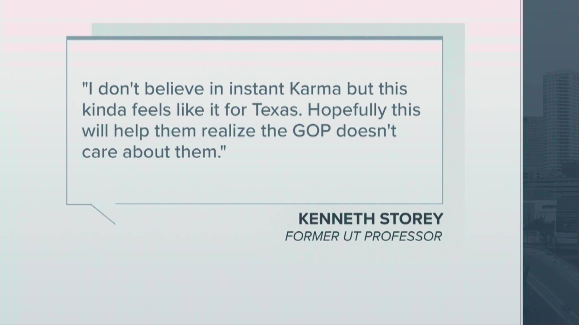 University of Tampa professor fired over Harvey 'karma' tweet | wusa9.com