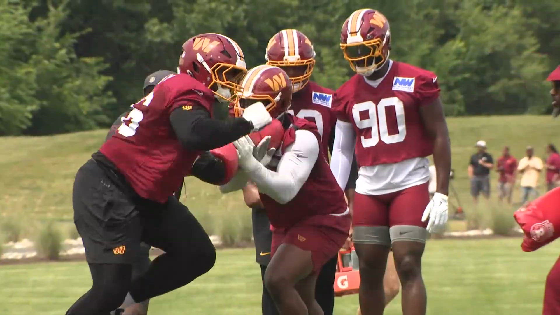 Dan Quinn names 8 Washington Commanders who stood out at mandatory ...