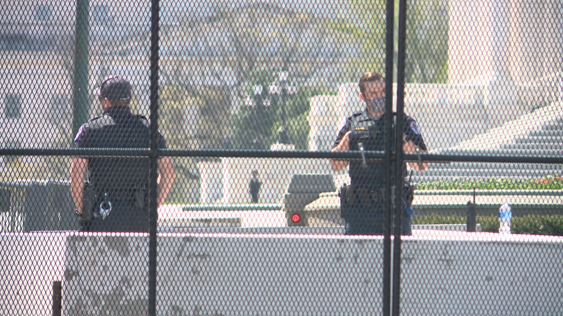 Capitol Attack: Security fencing, barriers at capitol complex | wusa9.com