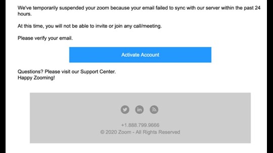Zoom scam, Zoom phishing scam: How to tell if email is fake | wusa9.com