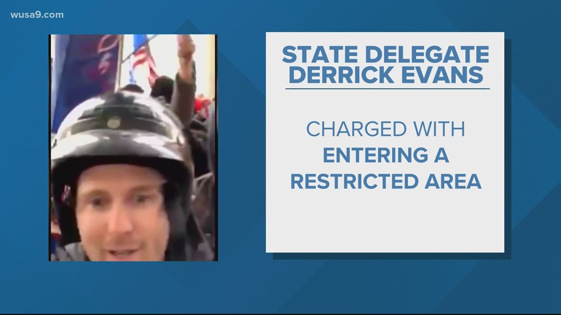 West Virginia State Delegate Derrick Evans identified as pro-Trump ...
