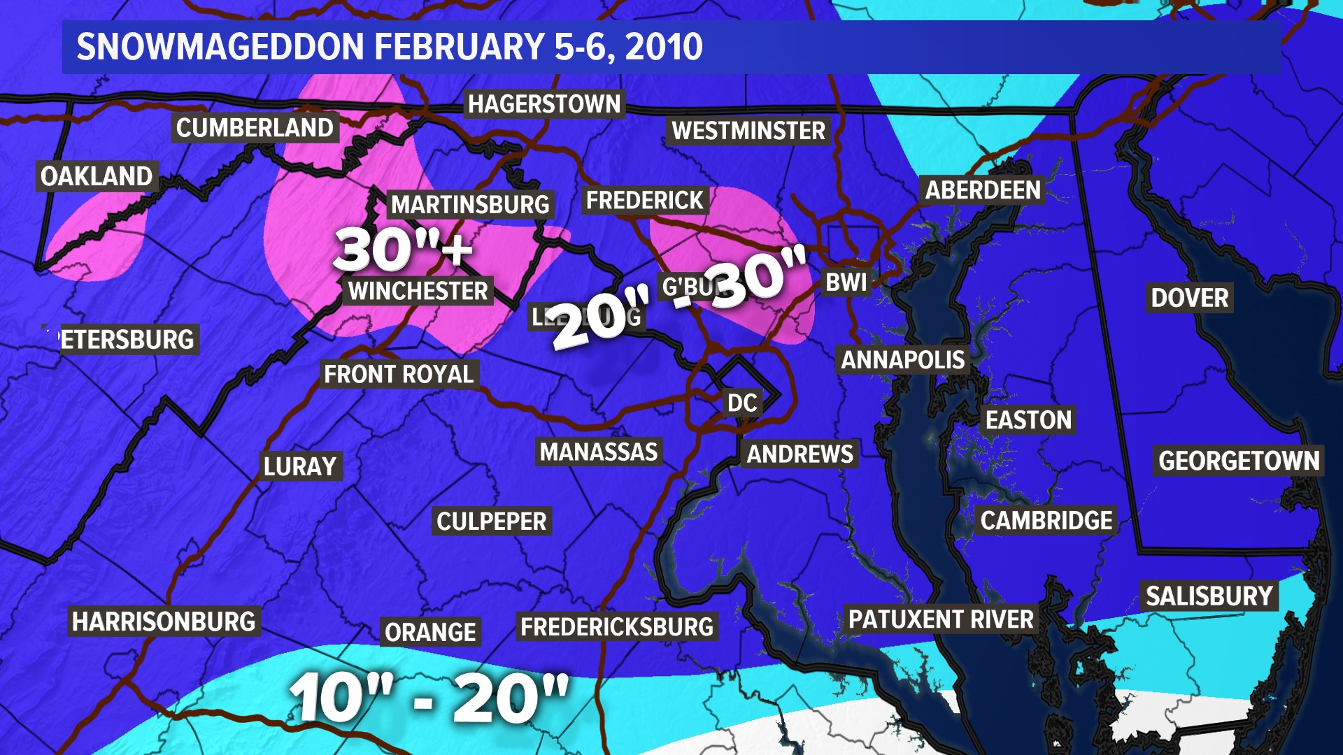 10 years ago Snowmaggedon hit DC | wusa9.com
