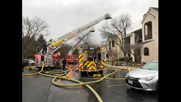 Several families displaced after large apartment fire in Gaithersburg ...