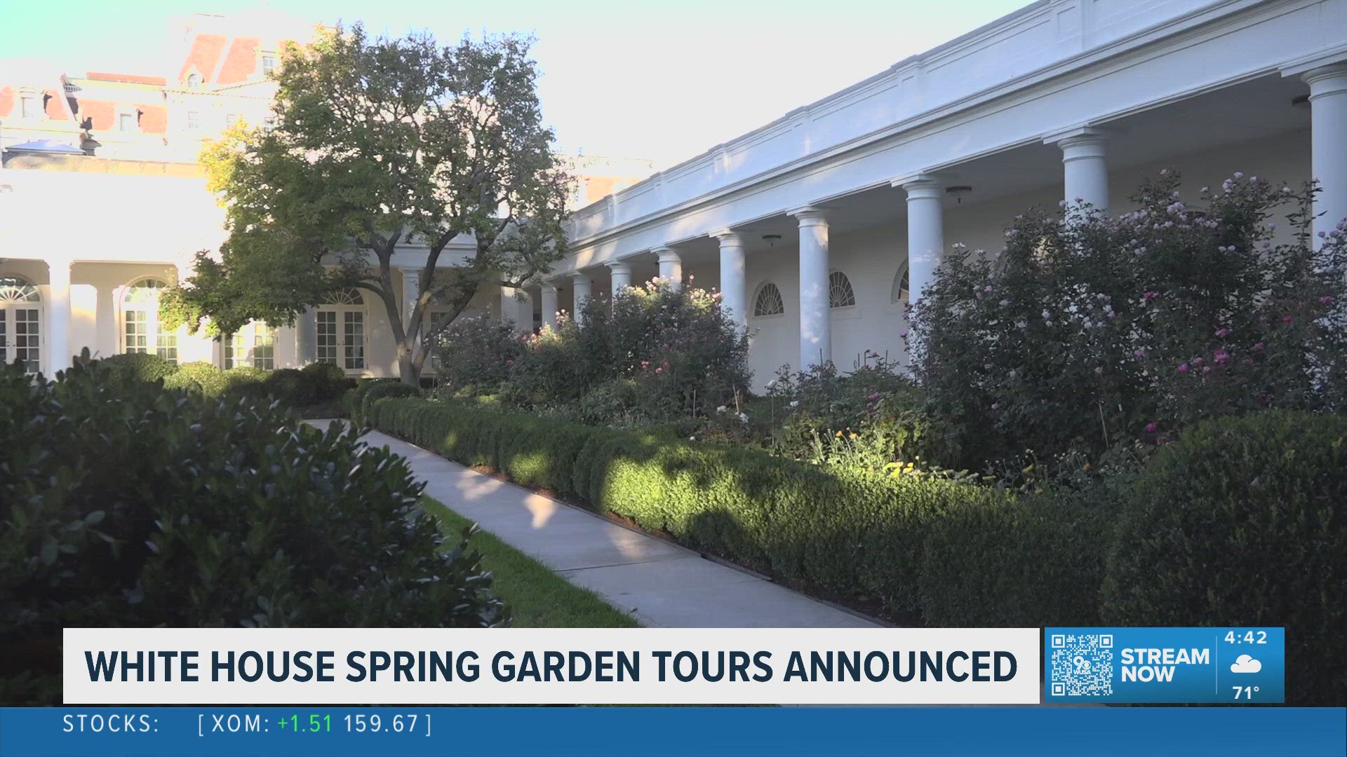 White House opening garden to tours this spring | wusa9.com