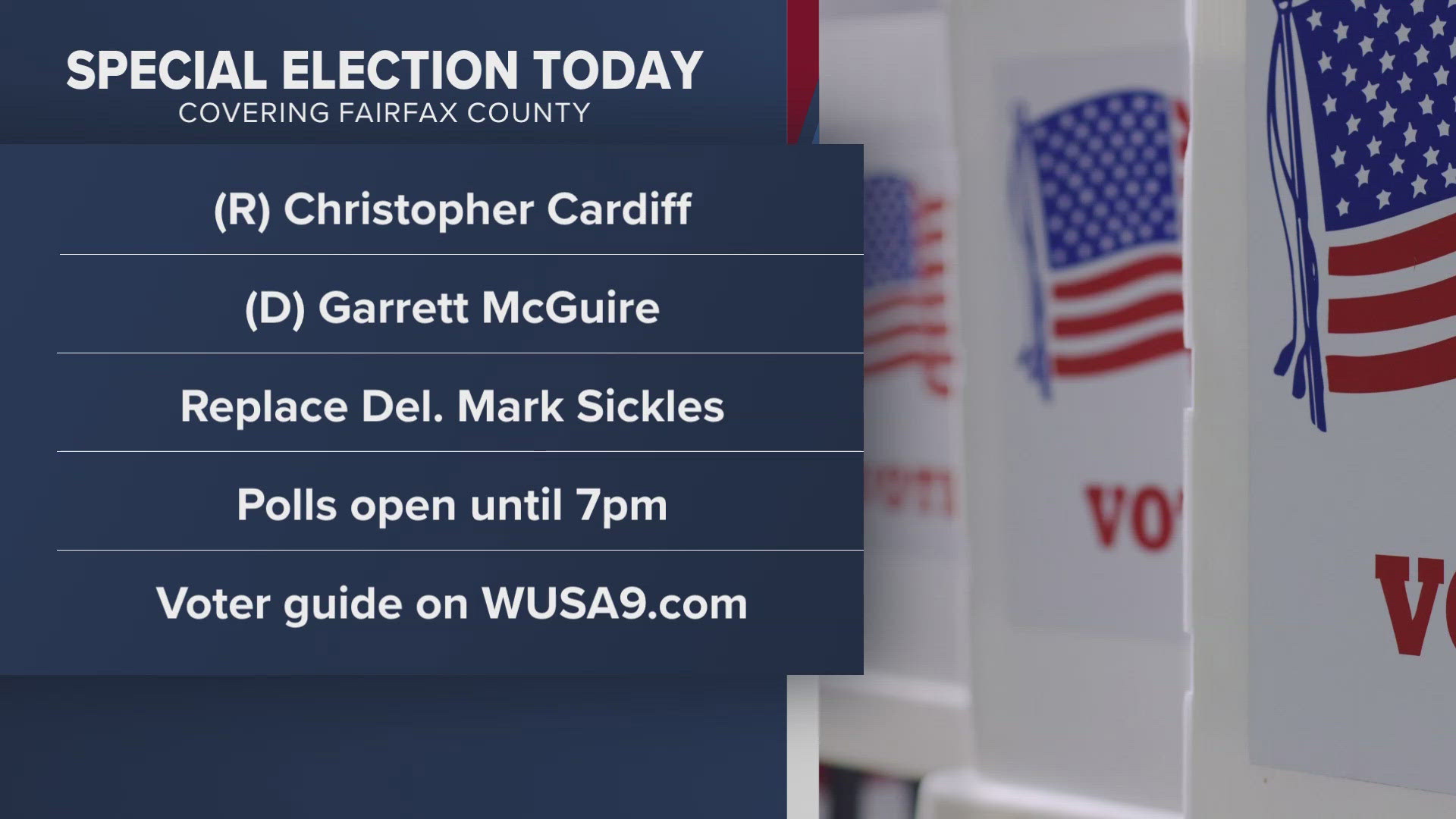 Special election underway in Fairfax County | wusa9.com