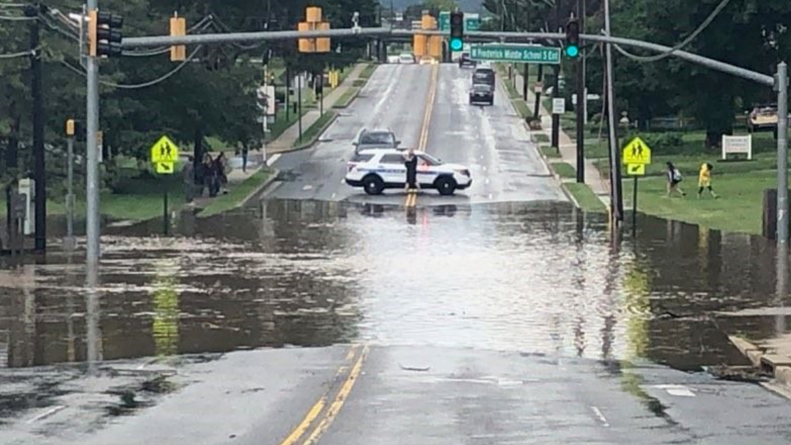 Downed trees, flooding, power outages reported across DC during severe ...